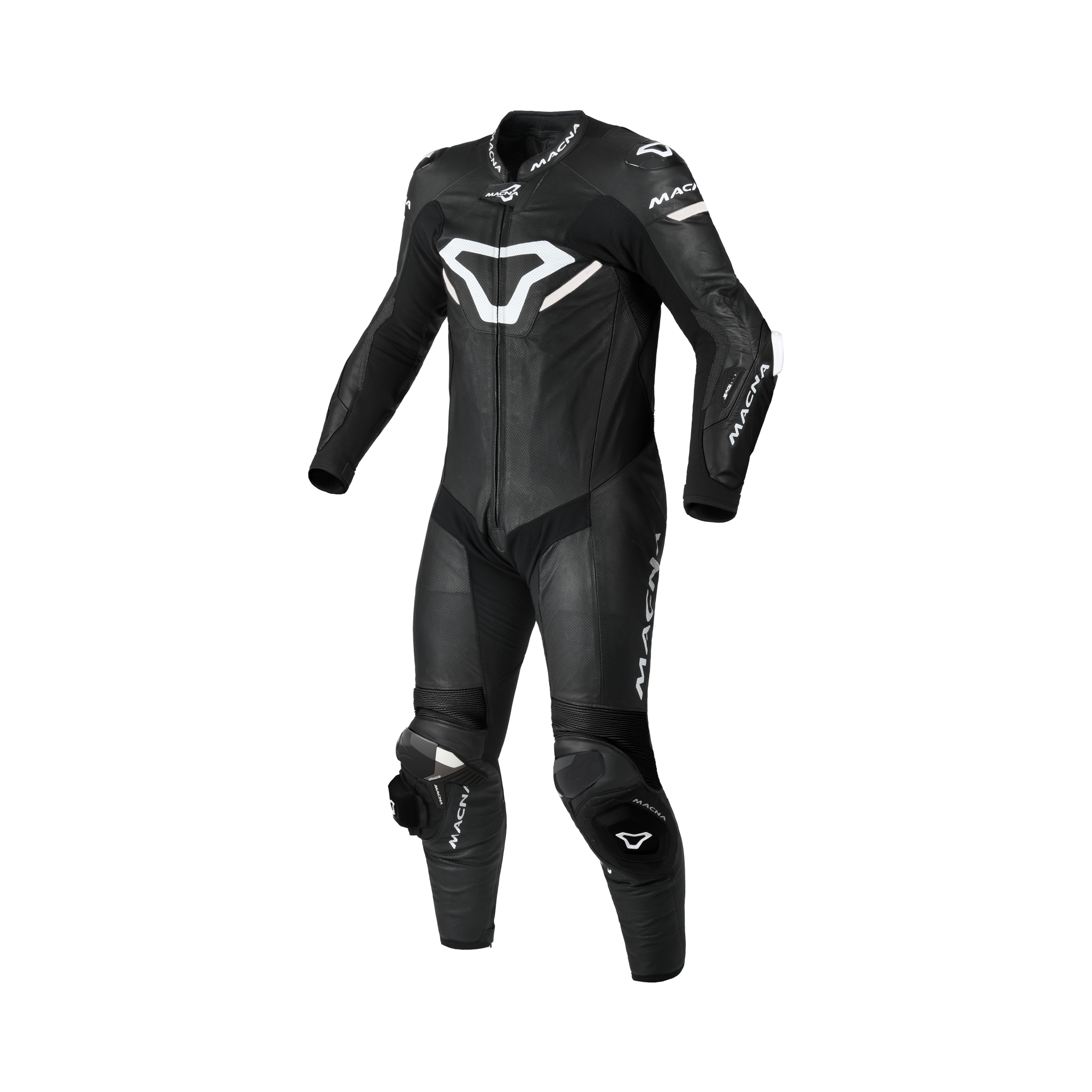 Motorcycle leather suit Macna, Mizuro racing custom suits kangaroo ...